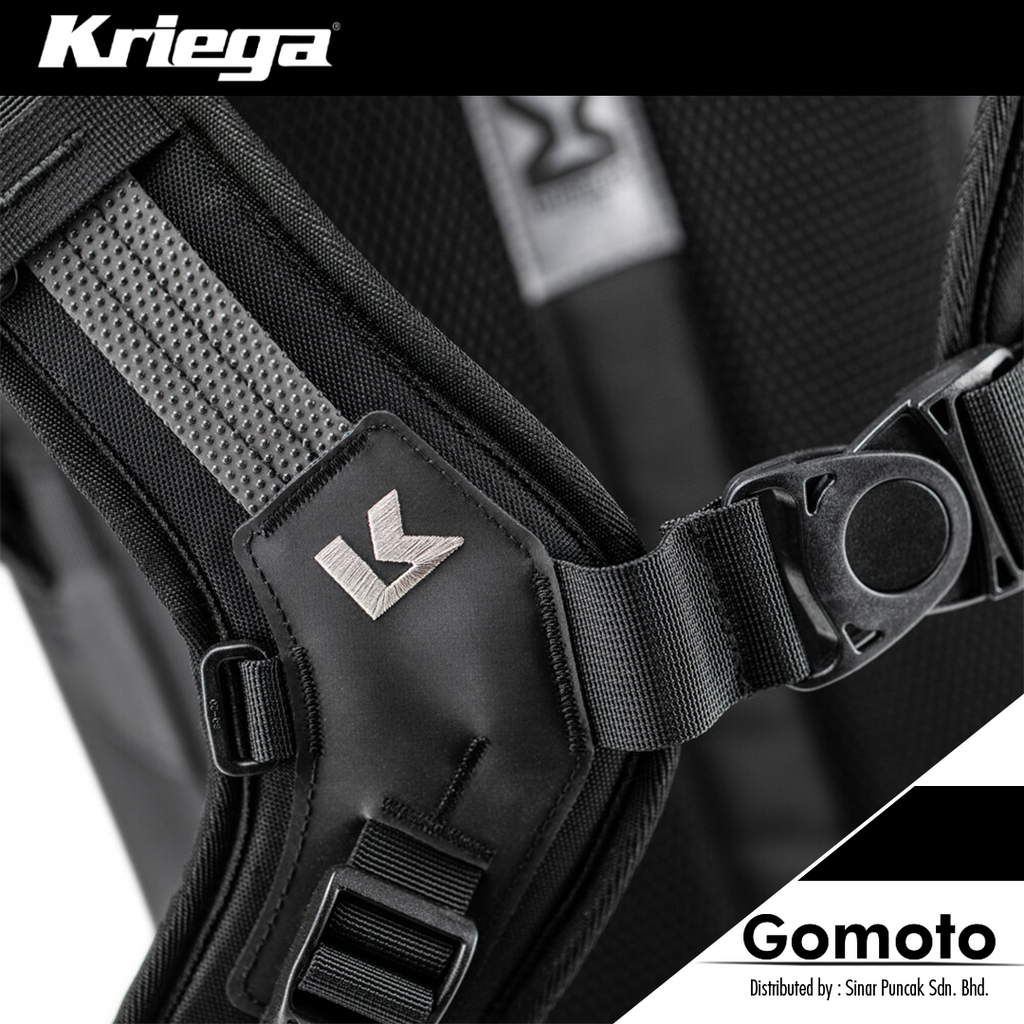 KRIEGA R22 BACKPACK – GOMOTO