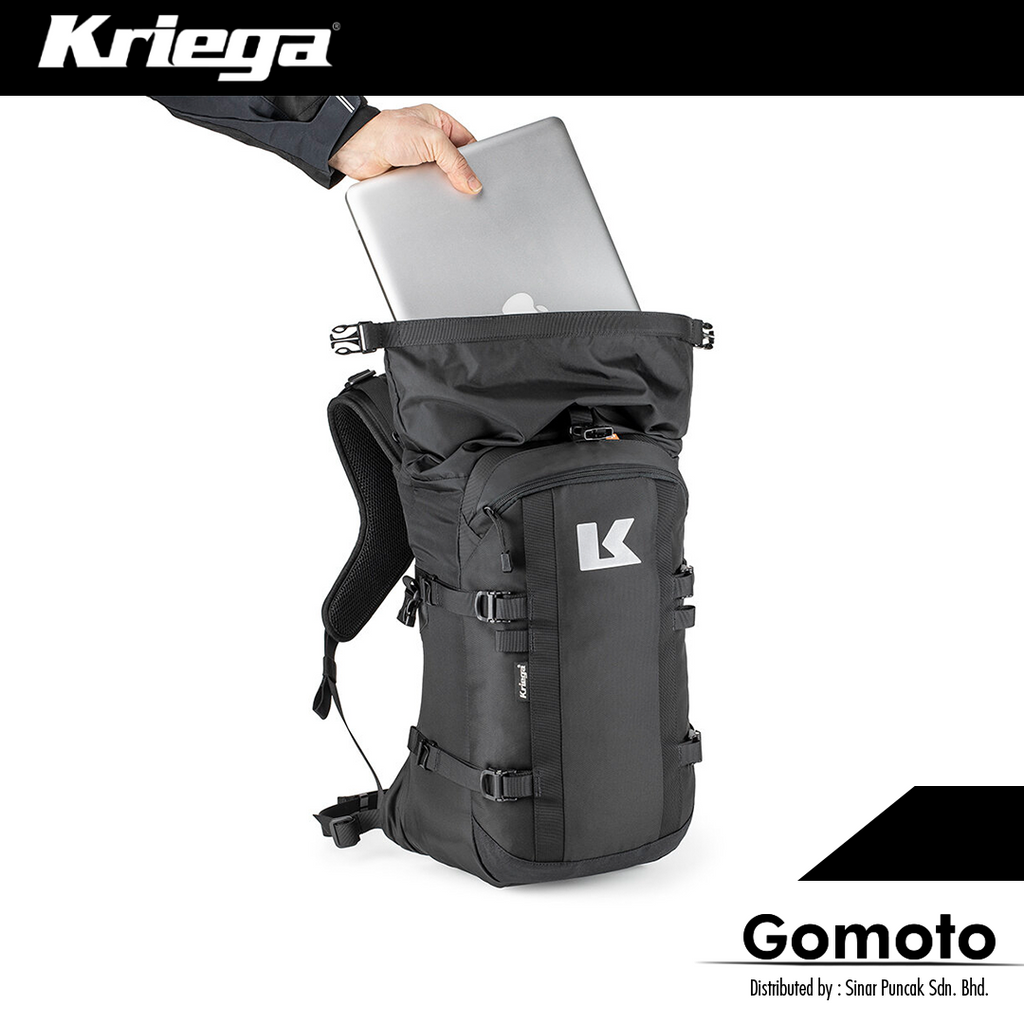 KRIEGA R22 BACKPACK – GOMOTO