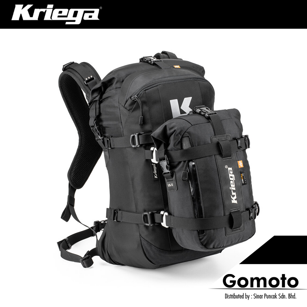 KRIEGA R22 BACKPACK – GOMOTO